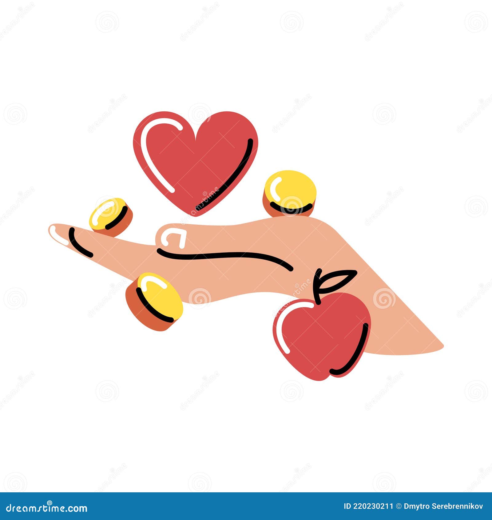 General Support. Vector Icon in Bold Line Style Stock Vector ...