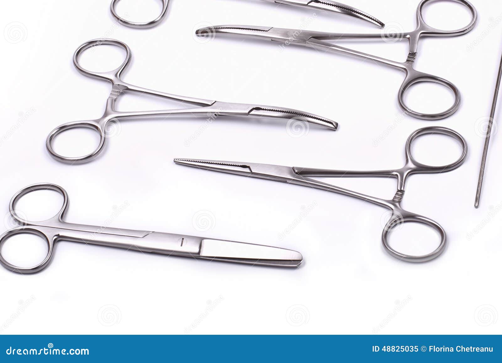 General Use Surgical Instruments Stock Image - Image of chrome, tool ...