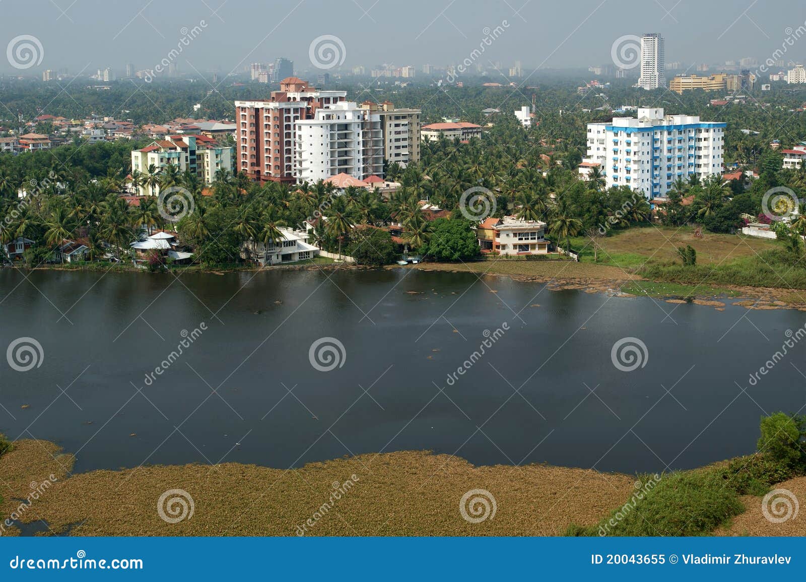 General View of the City, Cochin (kochi), Kerala Stock Image - Image of ...