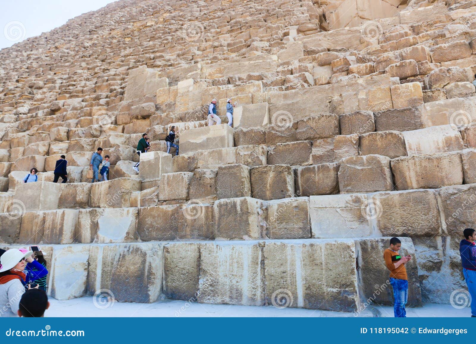 Tourists at Pyramids - Egypt Editorial Photography - Image of color ...