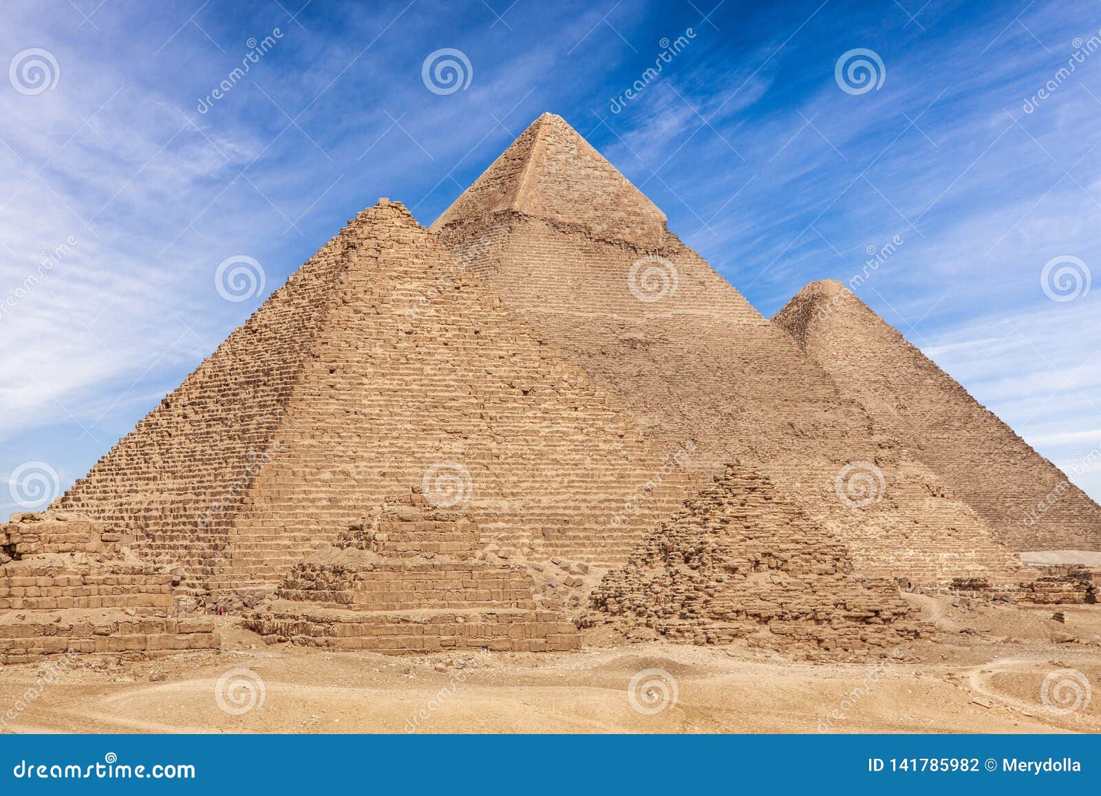 General view of pyramids stock photo. Image of sphinx - 141785982