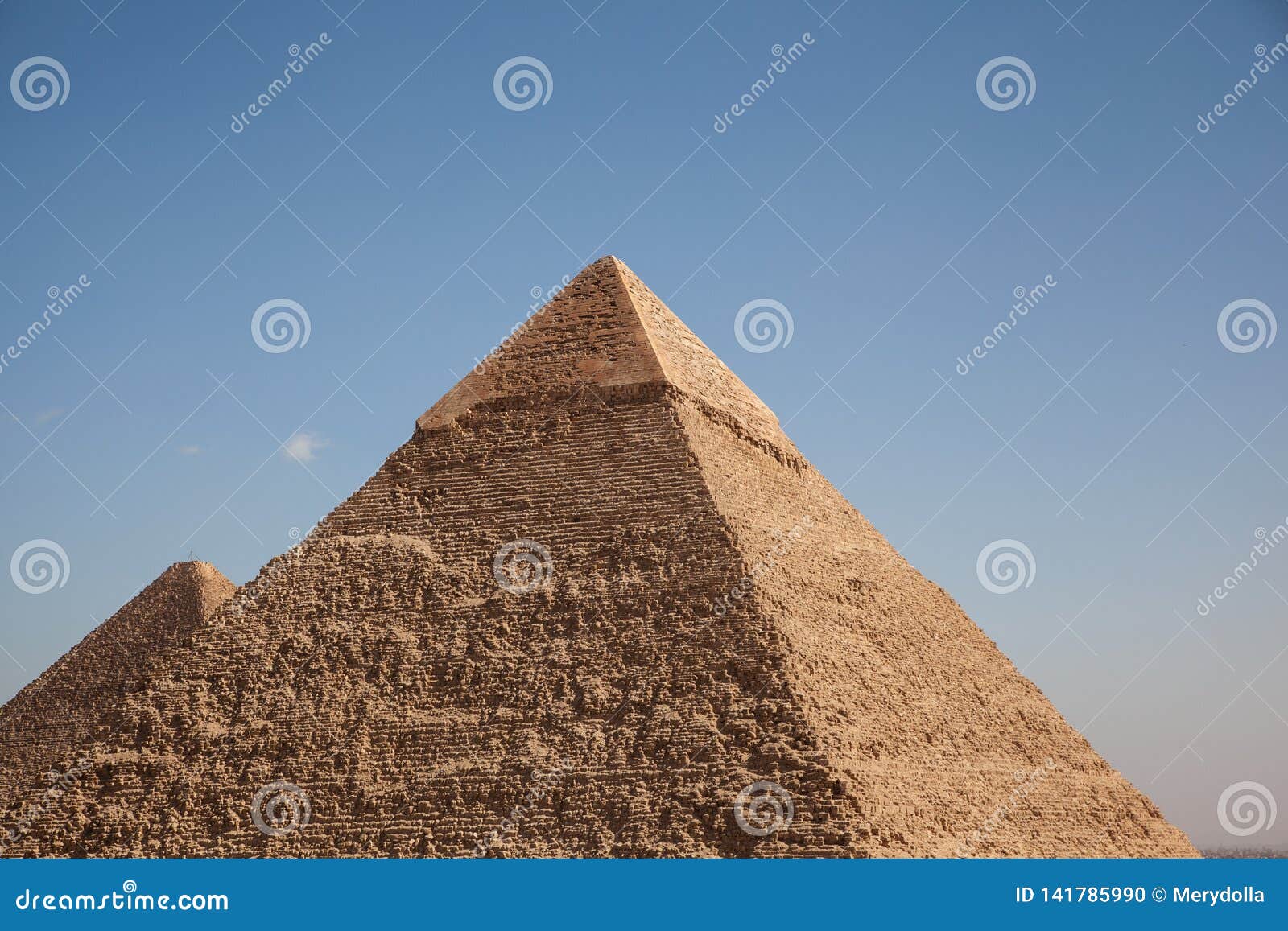 General view of pyramids stock photo. Image of destination - 141785990