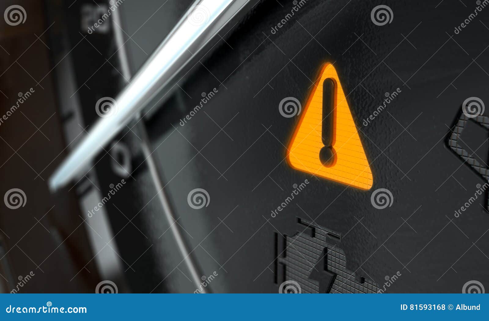 Warning Dashboard Light EPC. DTC Code Engine Management Lamp. Royalty ...