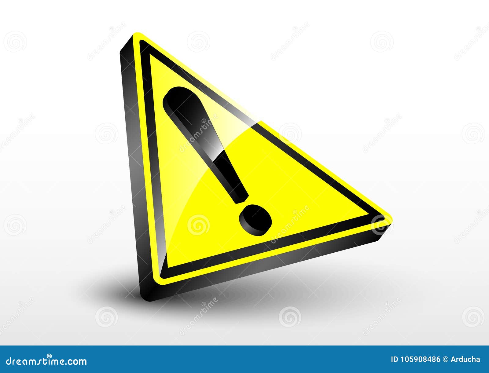 General Warning Sign Vector Stock Photography | CartoonDealer.com ...