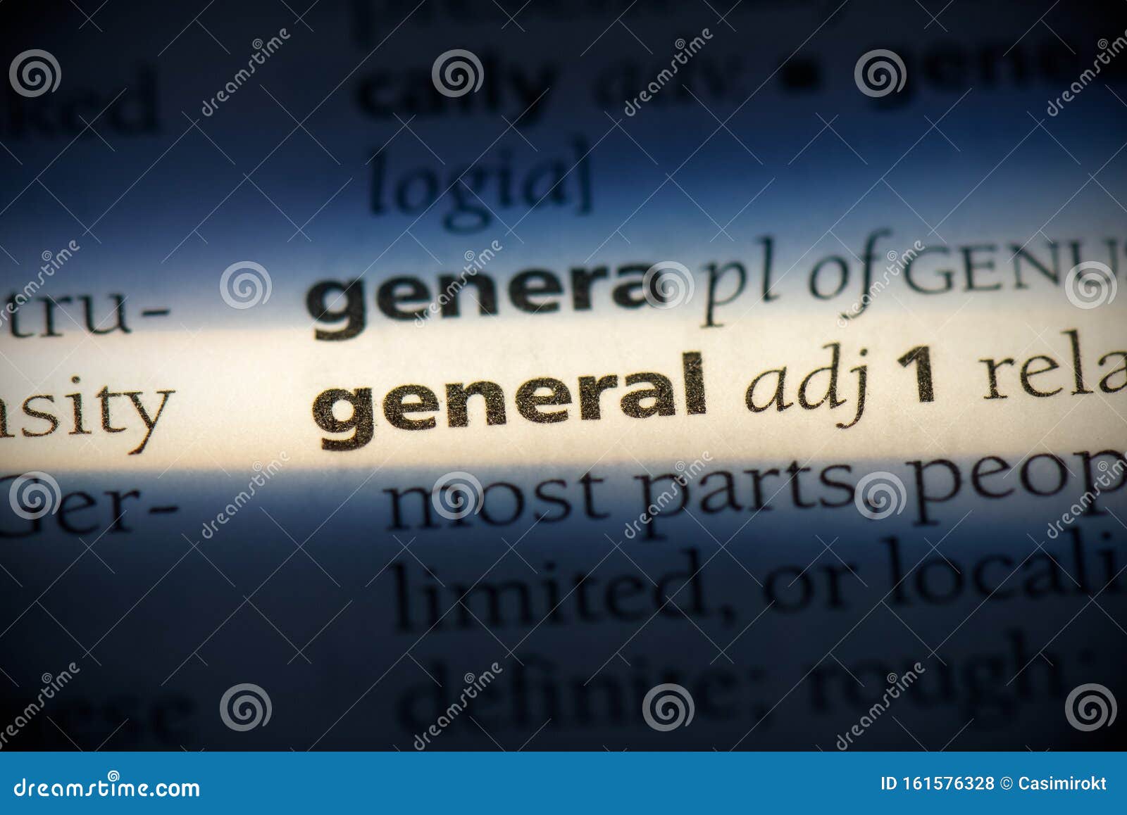 General stock photo. Image of idea, thesaurus, close - 161576328