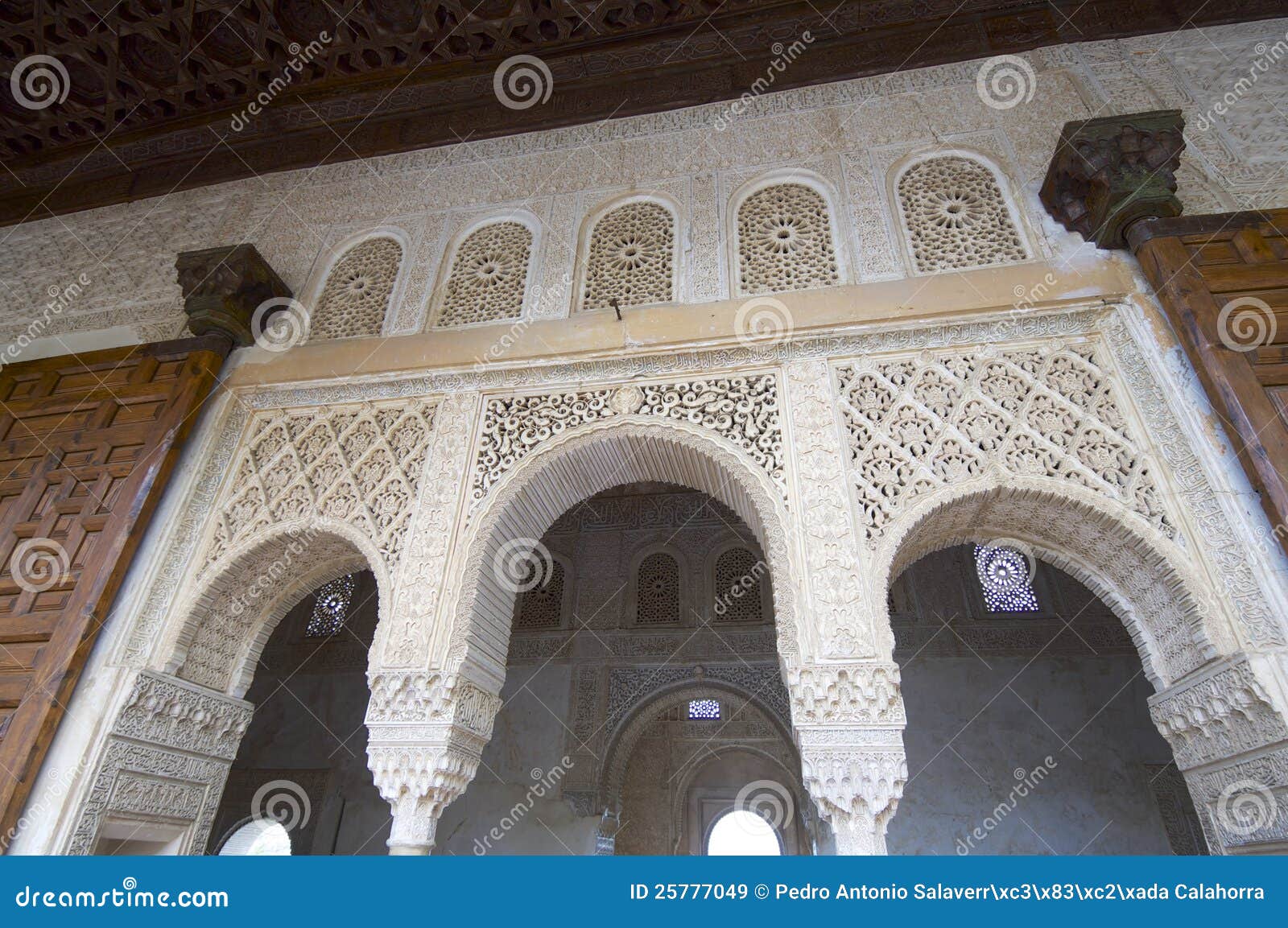 Generalife stock image. Image of column, architecture - 25777049