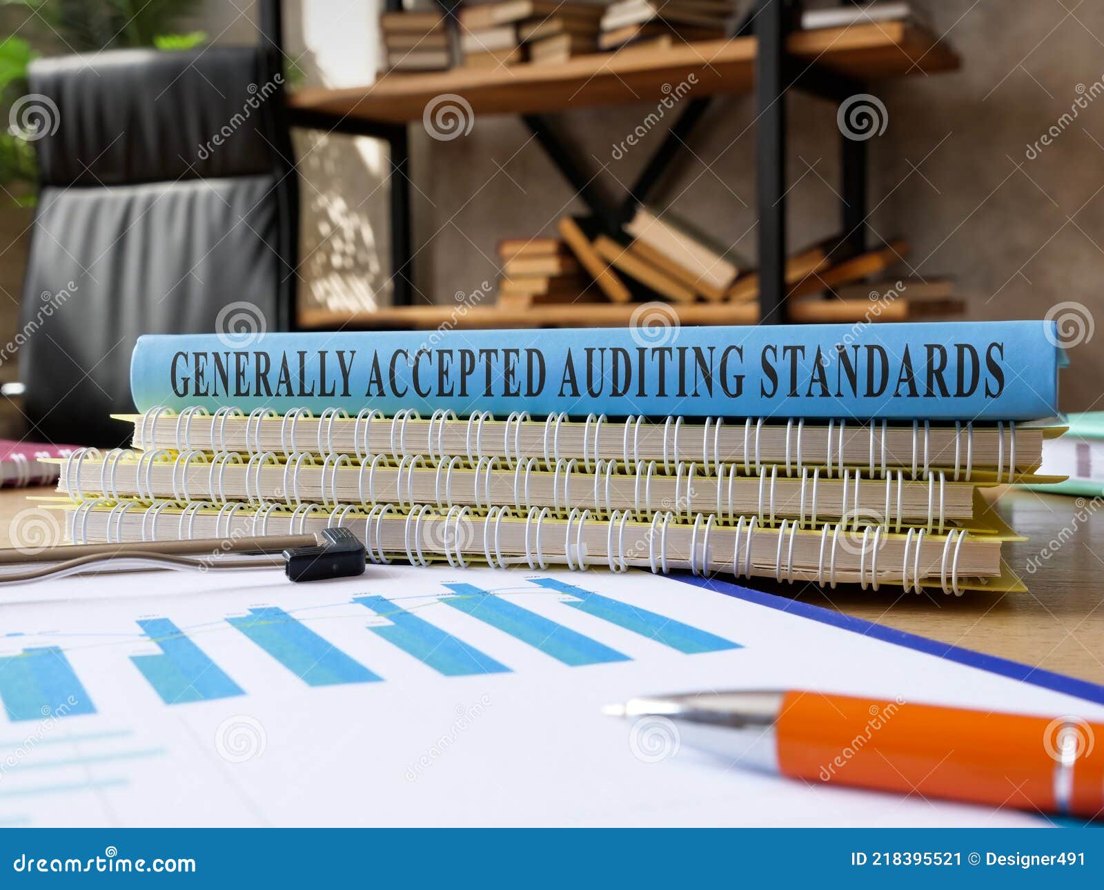 Generally Accepted Auditing Standards Gaas Guide. Stock Image - Image ...