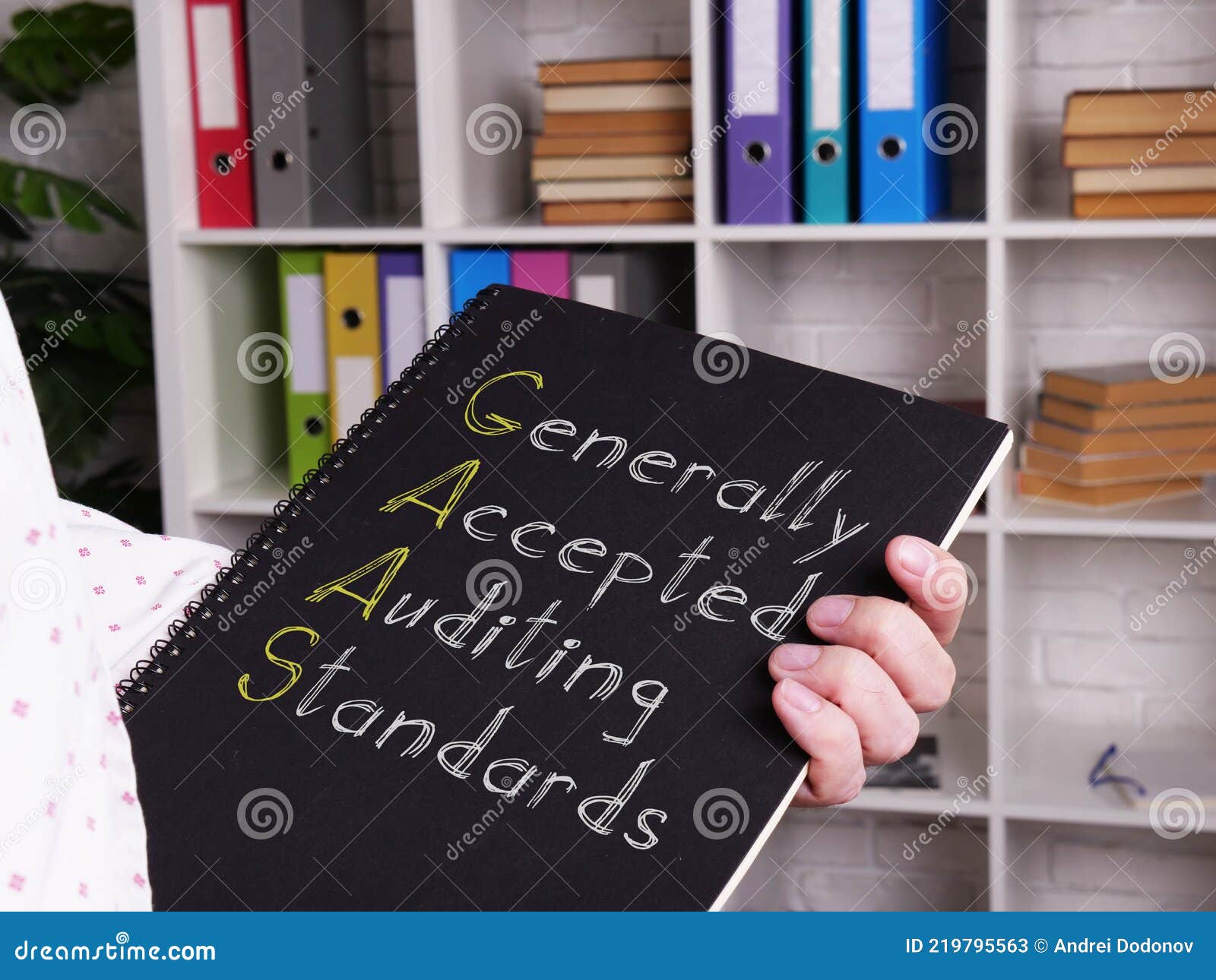 Generally Accepted Auditing Standards GAAS is Shown on the Photo Using ...