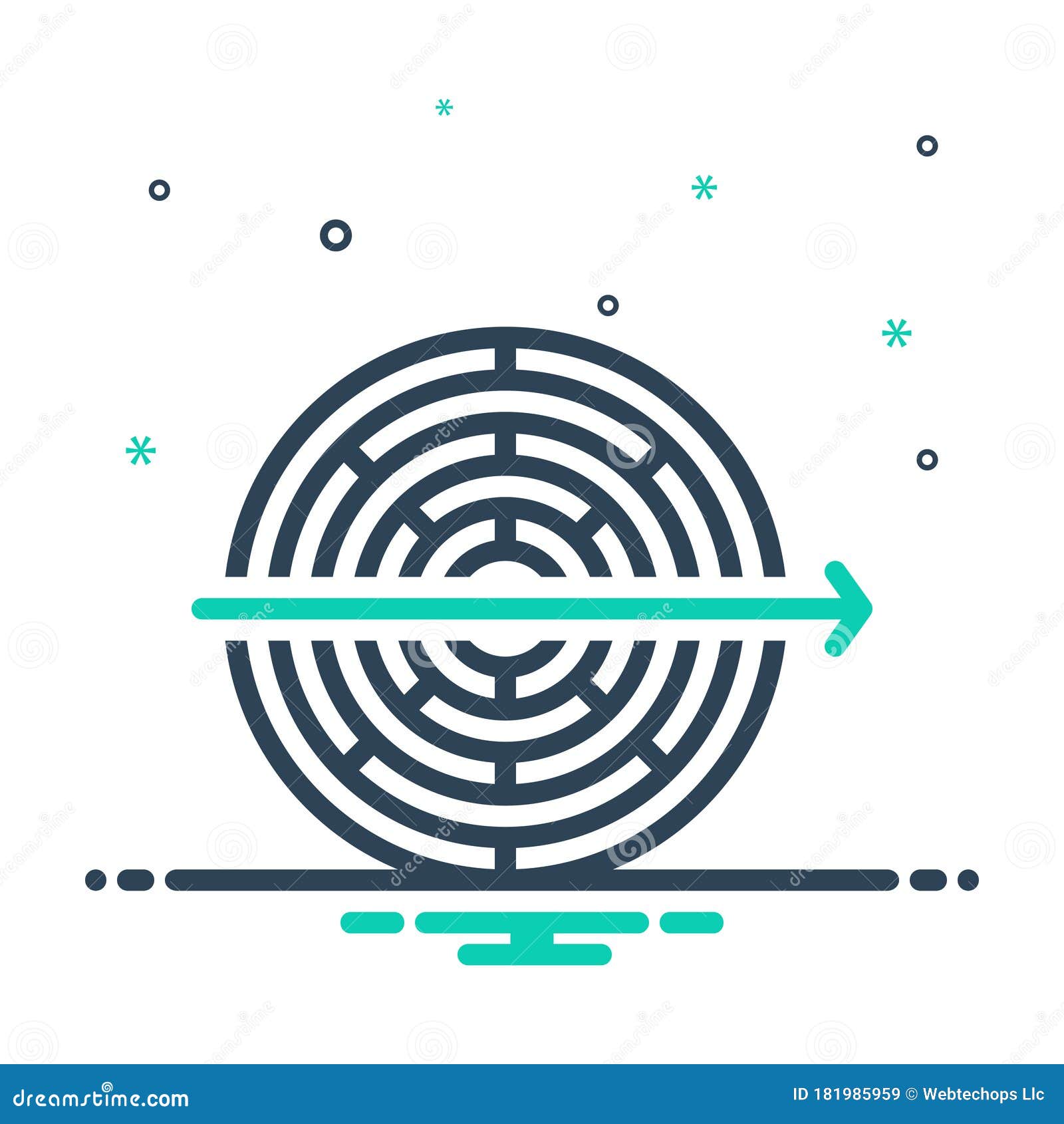 Mix Icon for Generally, Common and General Stock Vector - Illustration ...