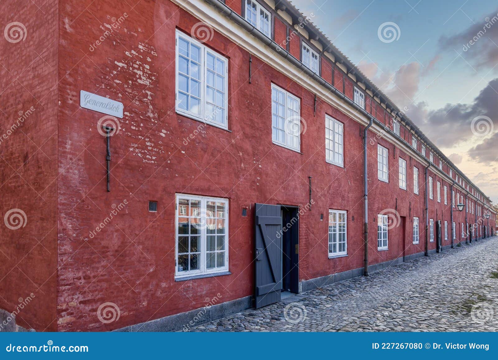Generalstok Barrack Where Commanders Lived Stock Photo - Image of ...