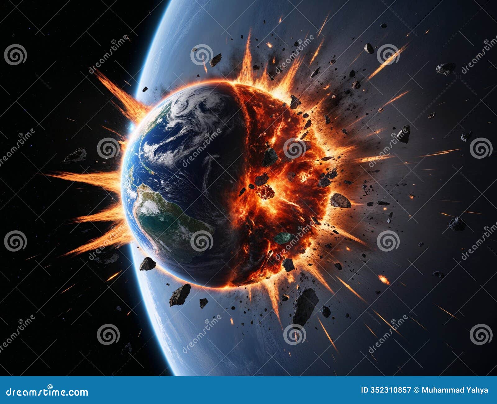 Dramatic Visualization Of Mysophobia: Fear Of Germs And Contamination ...