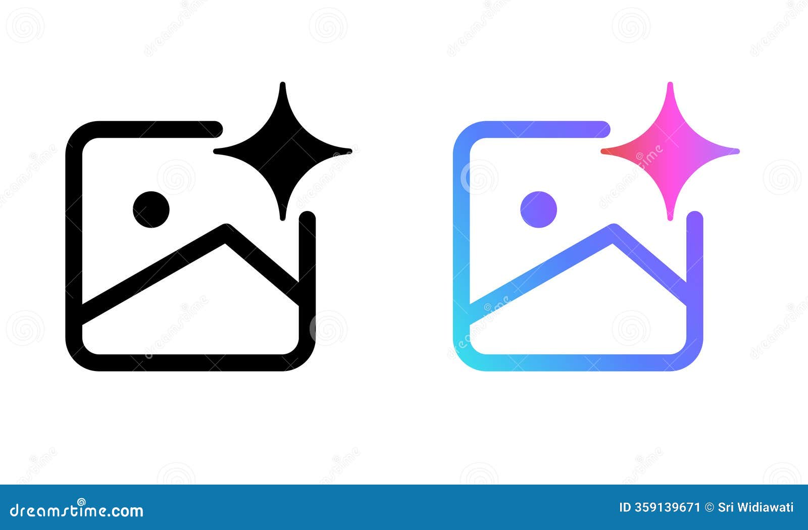 Generate Image AI Photo Generator Artificial Intelligence Icon Symbol ... Generate Image AI Photo Generator Artificial Intelligence Icon Symbol ...