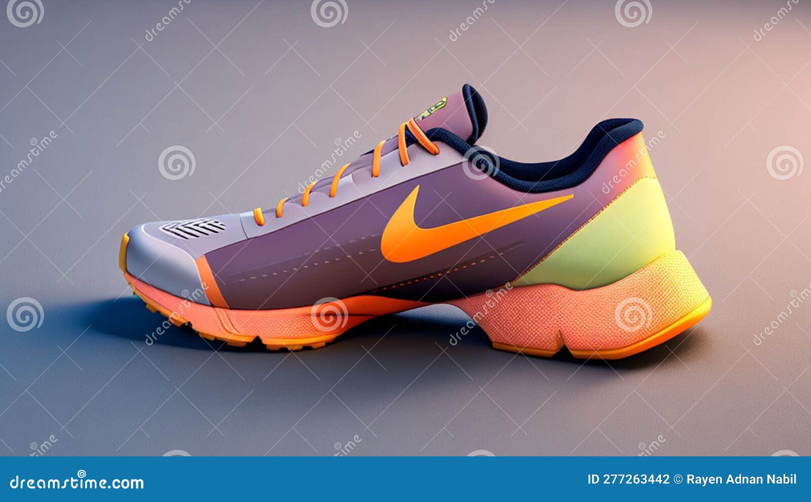 Step into the Future: AI-Generated Shoe Design Stock Illustration ...