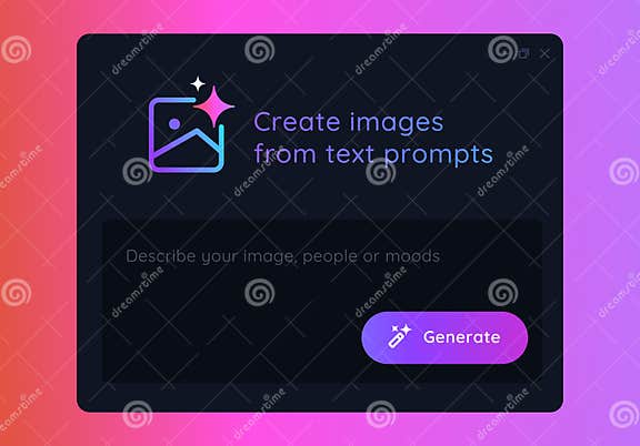 Generate Image with Artificial Intelligence Generative AI User ...