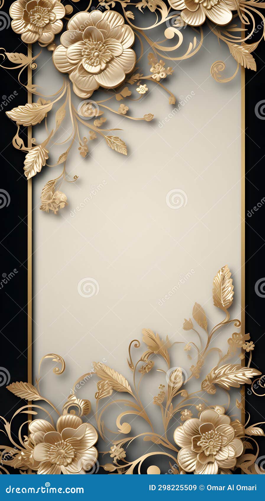 Abstract Landscape Lace Background. Invitation and Celebration Card ...