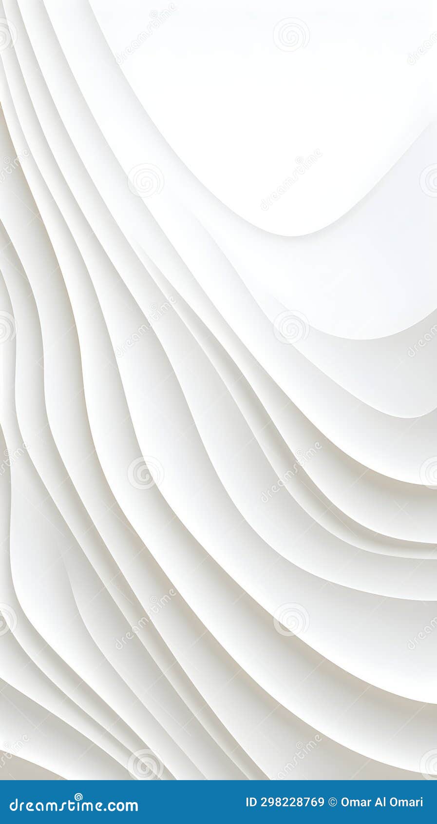 Abstract Landscape 3D Background. Invitation and Celebration Card ...