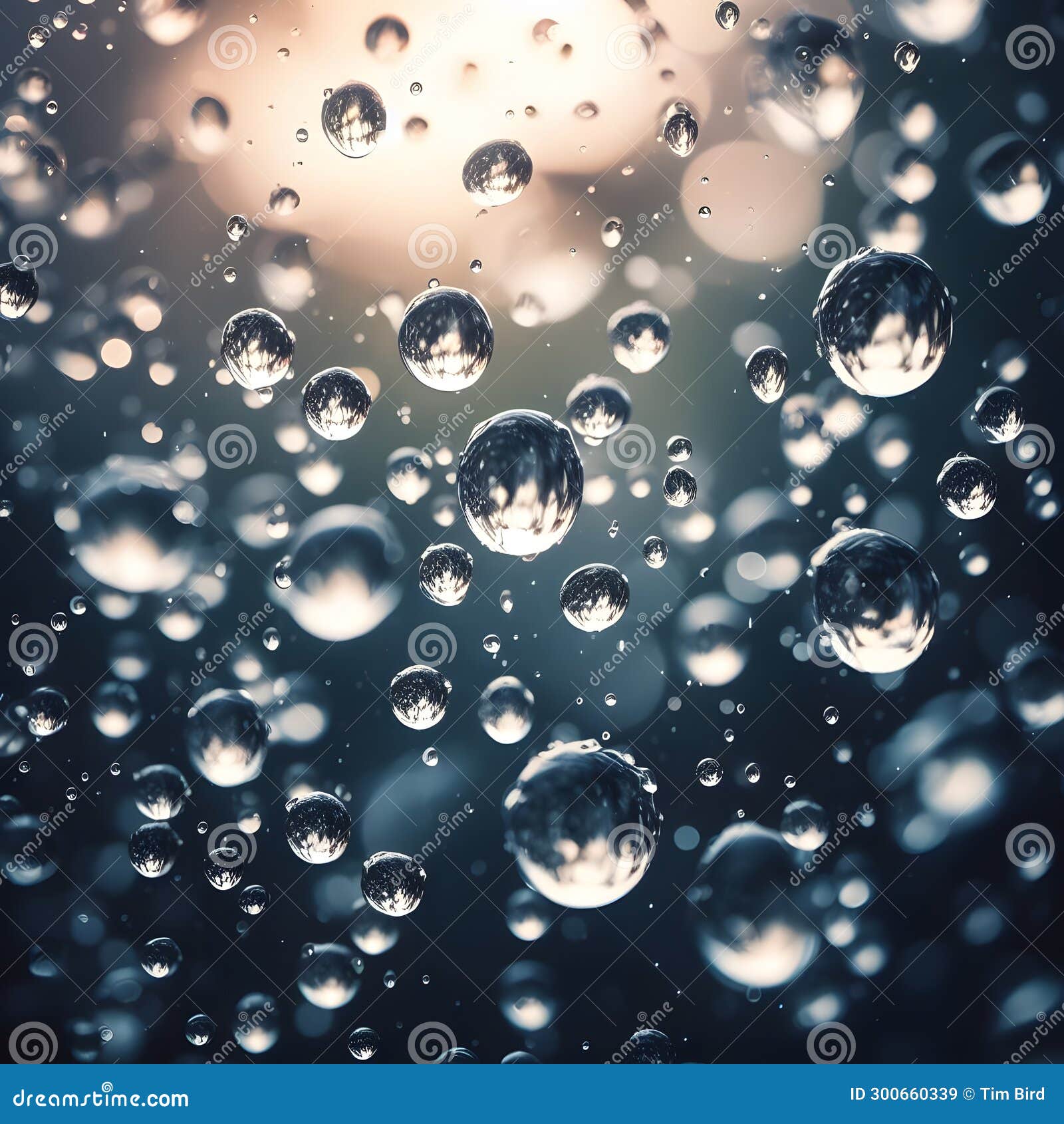 Large falling water drops stock image. Image of round - 300660339