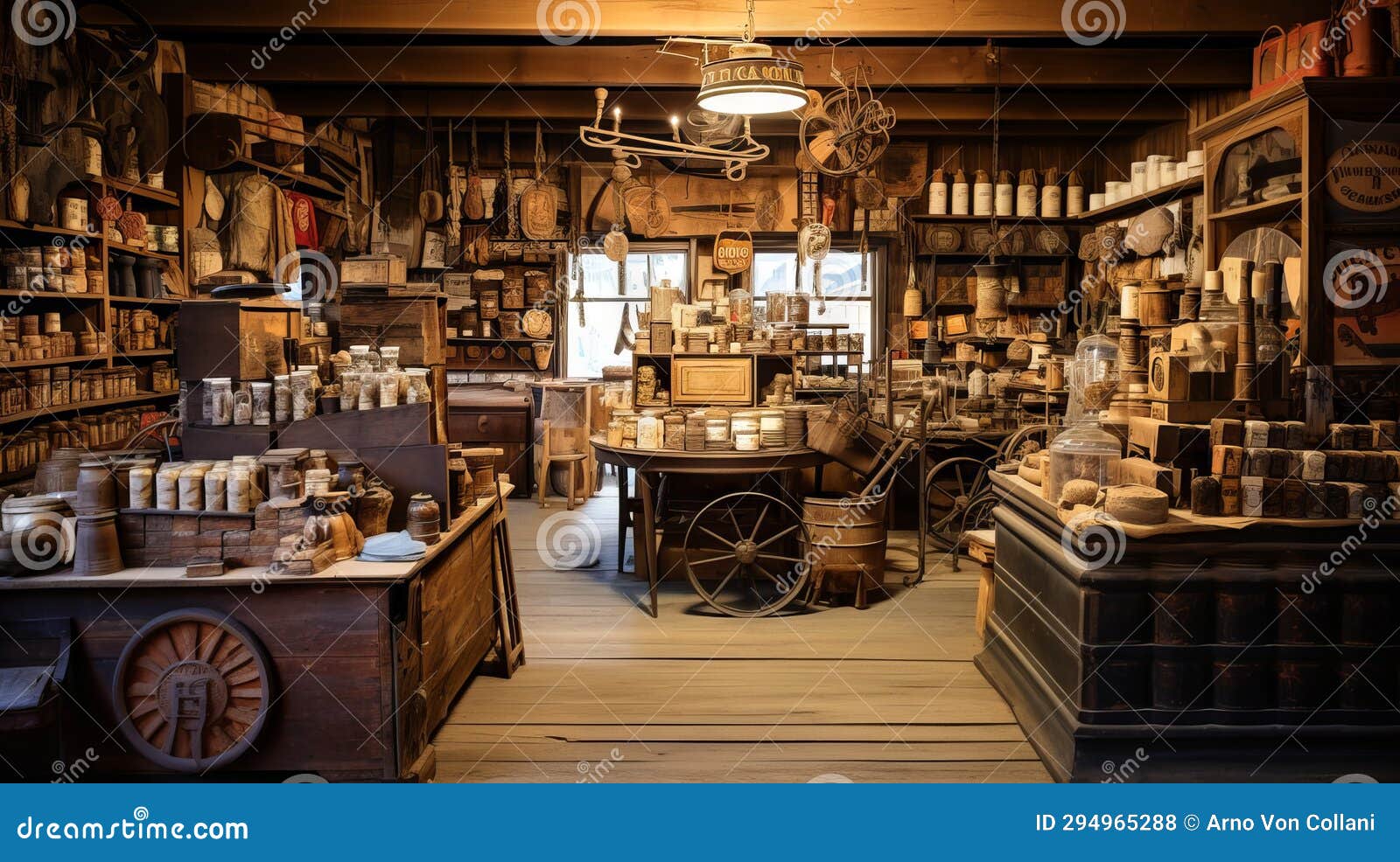 Frontier Oasis: a Small General Store Amidst the Untamed Wild West ...