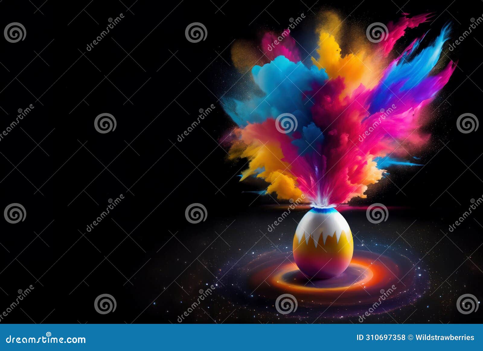 Colorful Volcano Parts Diagram With Blank Spaces And Labels Vector ...