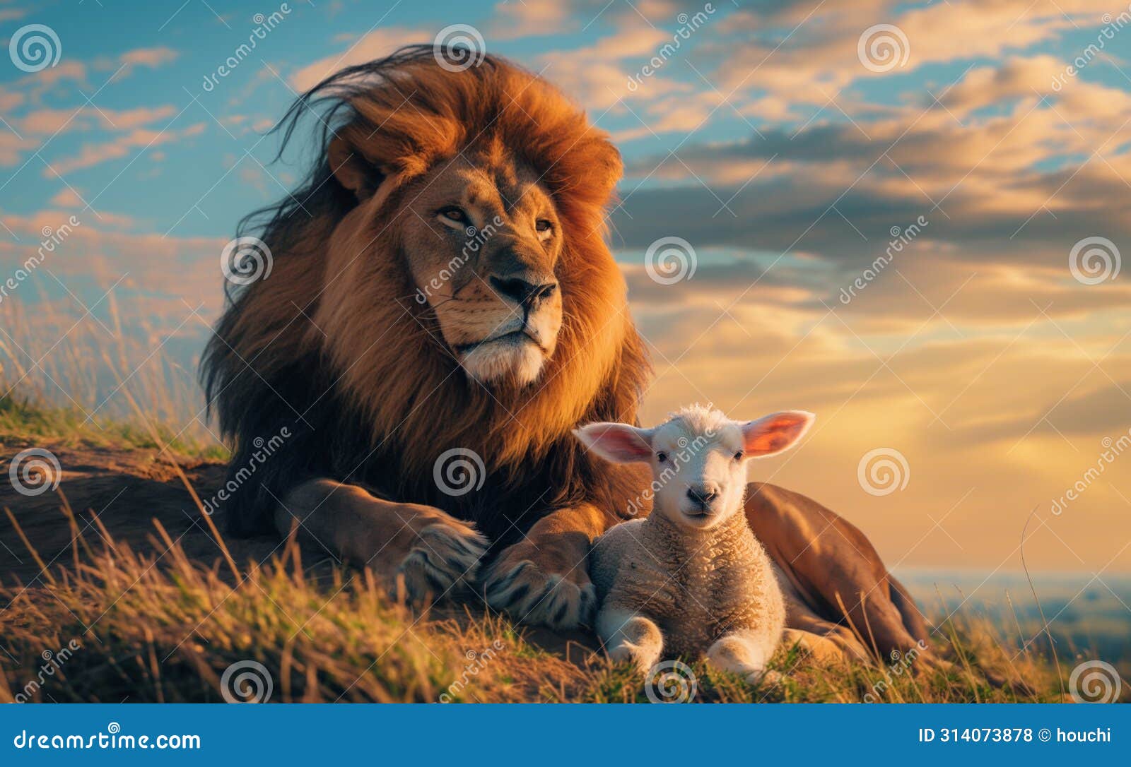 The Lion And The Lamb A Symbol Of Peace, Harmony, And Unlikely ...
