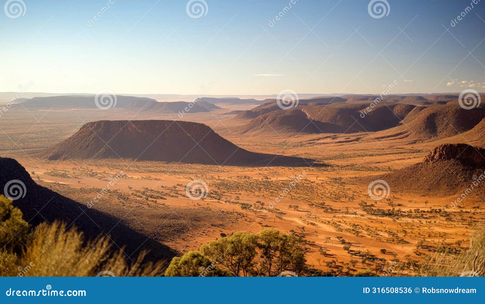The Striking Beauty of the Australian Outback. Weather Conditions are ...