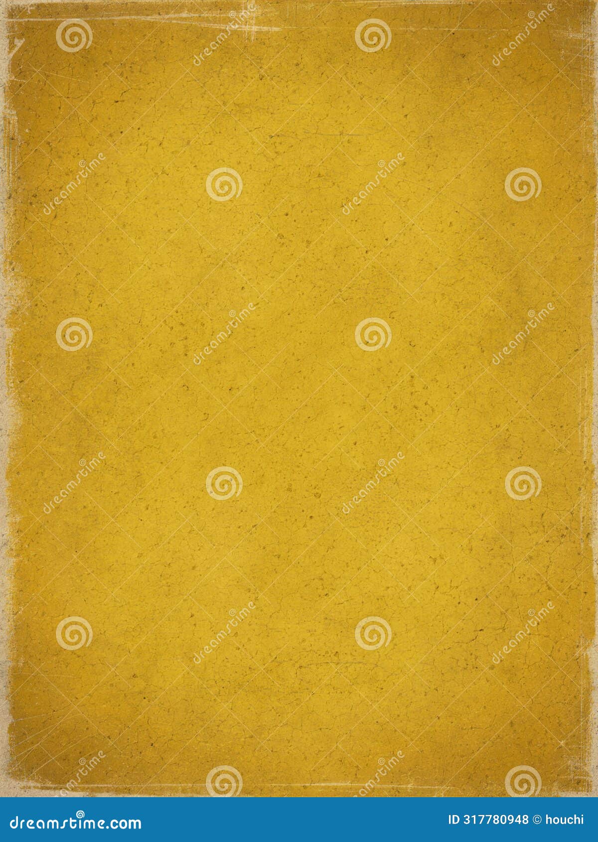 Gritty Grunge Yellow Texture Background with Vignette and Aged ...