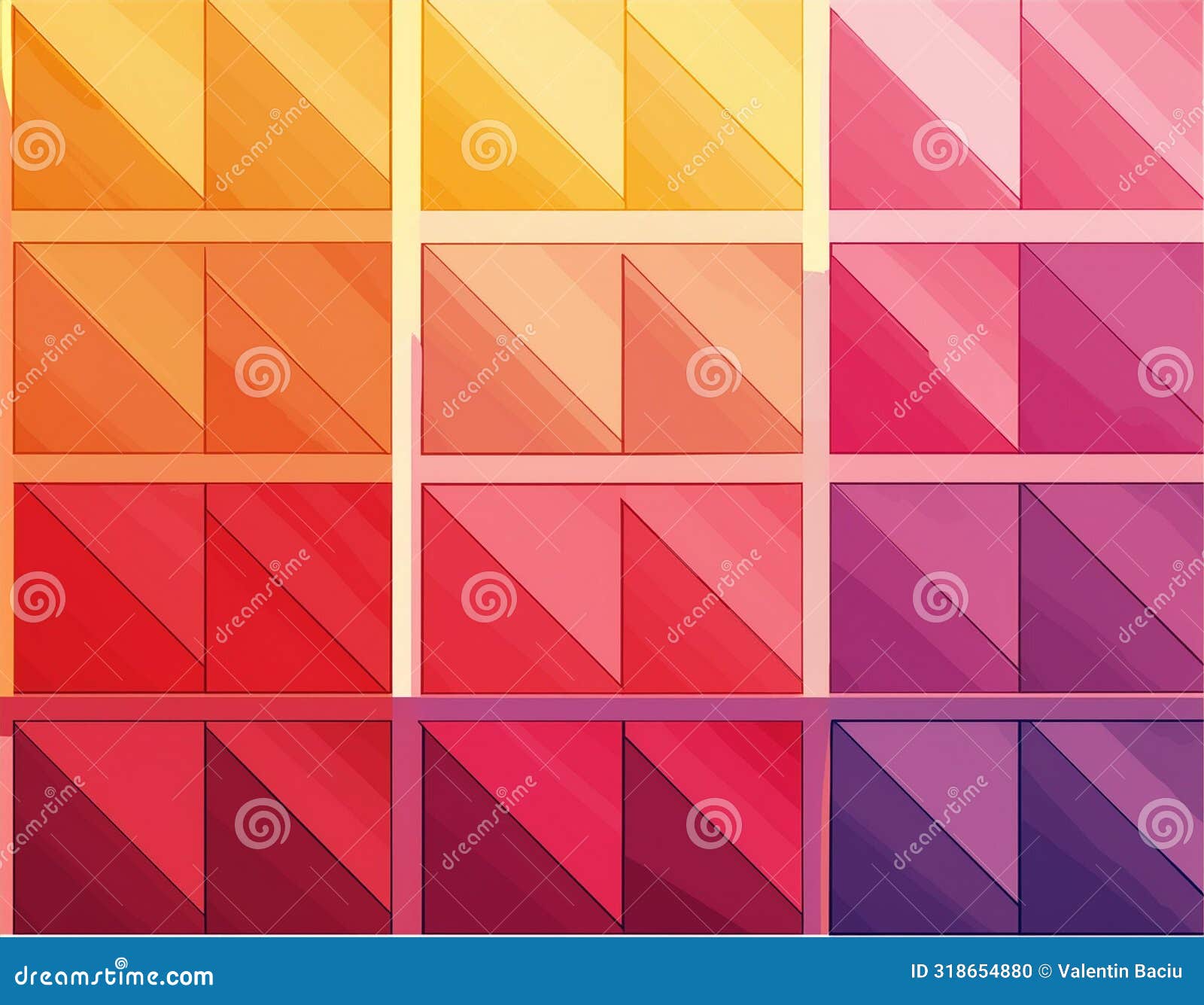 Harmonious Hues: Palettes with Varying Shades and Tones Stock ...