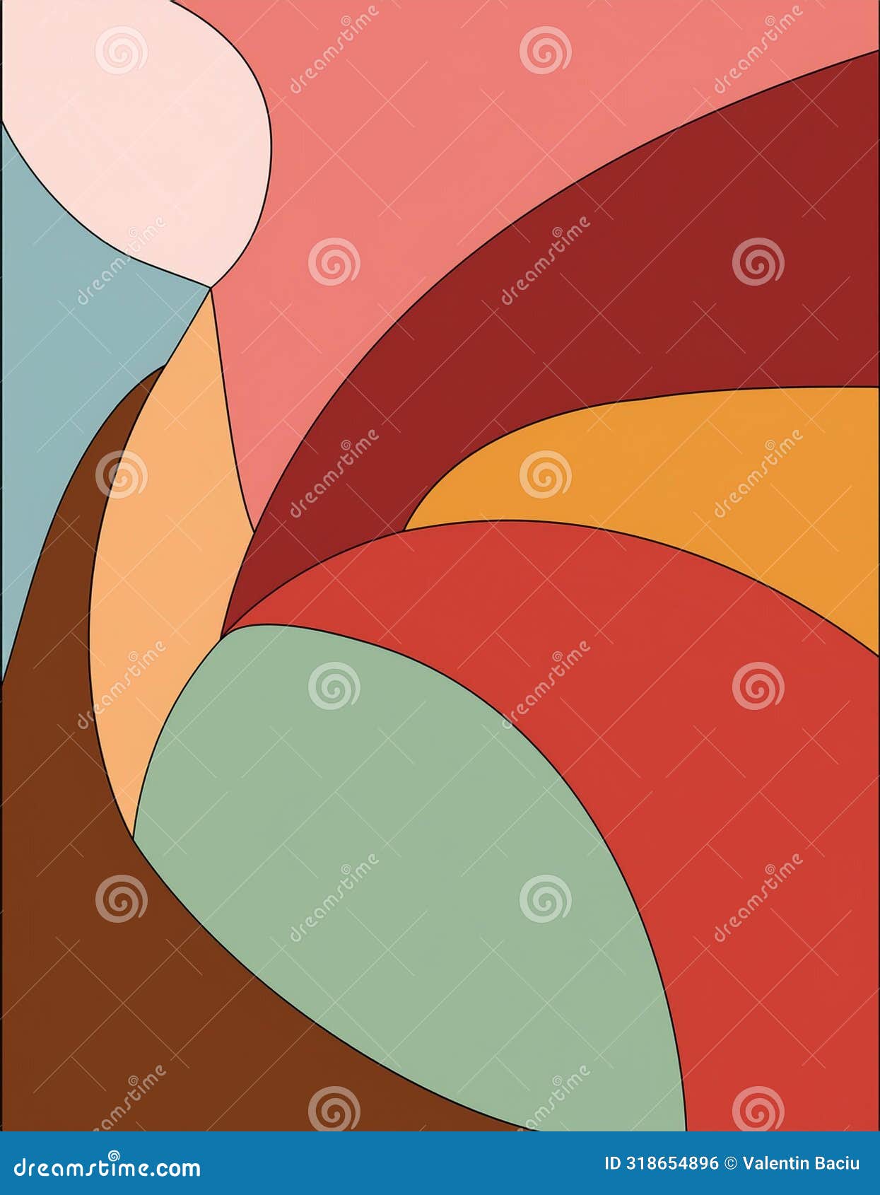 Harmonious Hues: Palettes with Varying Shades and Tones Stock ...