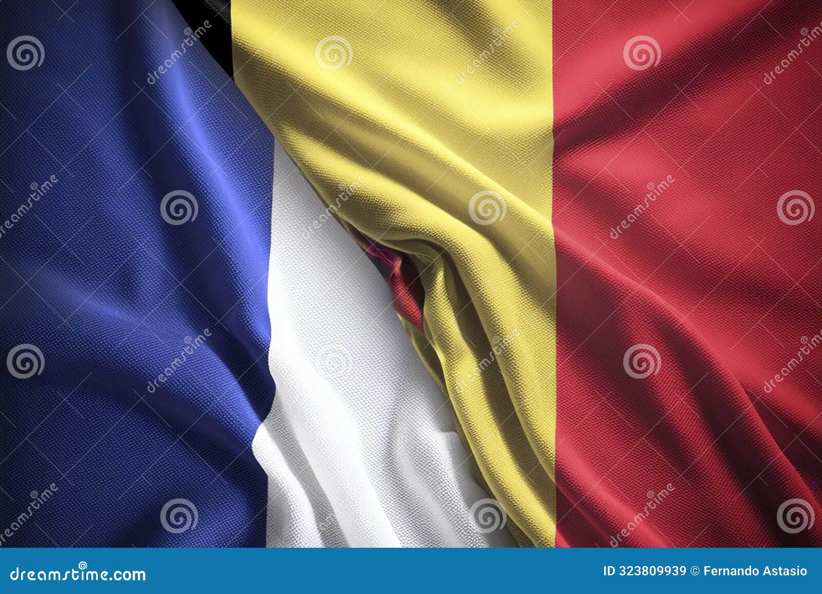 France. Belgium. France Flag. Belgium Flag. Joint Flags Due To the ...