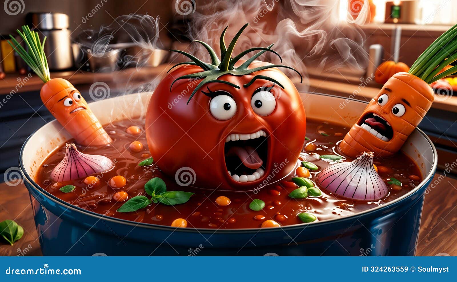 Tomato Friends: Animated Kitchen Adventure With Eye-catching Red ...