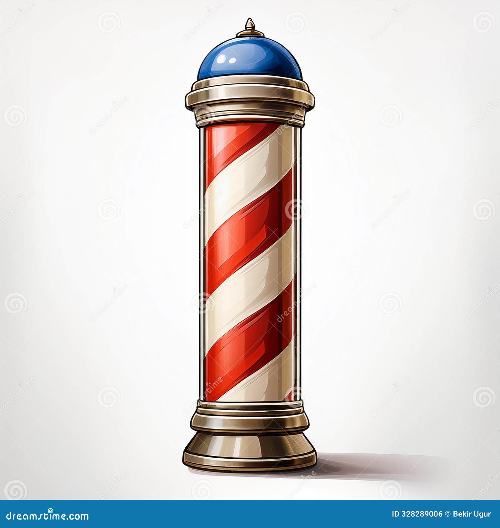 Barber Pole Royalty-Free Stock Photography | CartoonDealer.com #10359869