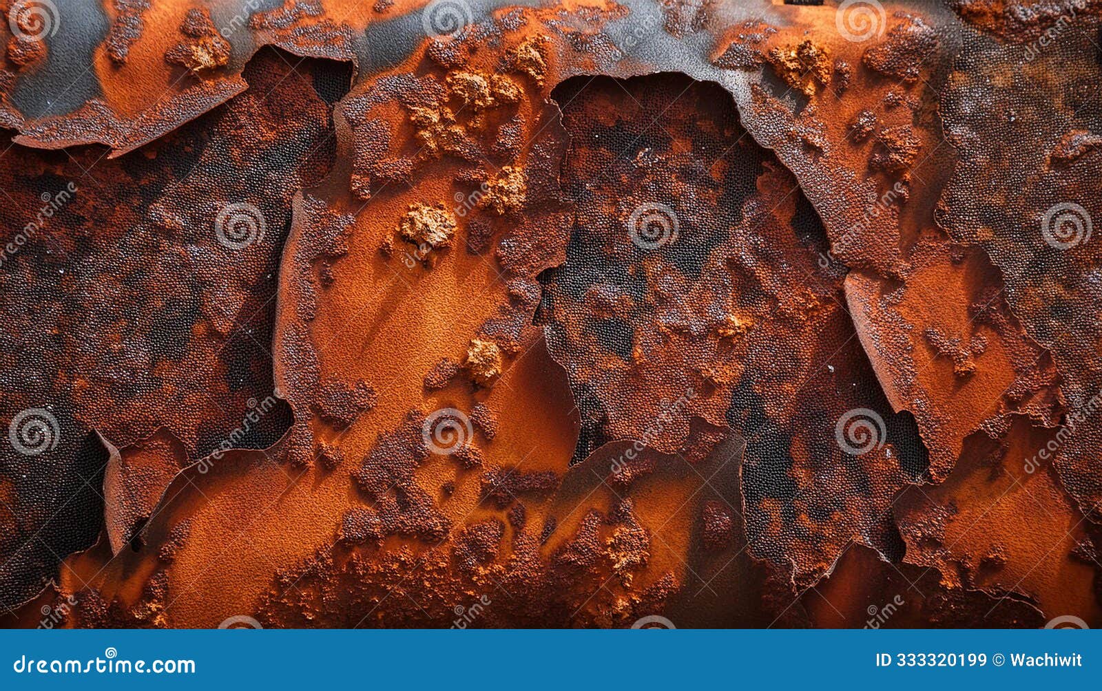 Red Rusty Iron Metal Texture Background Stock Illustration ...