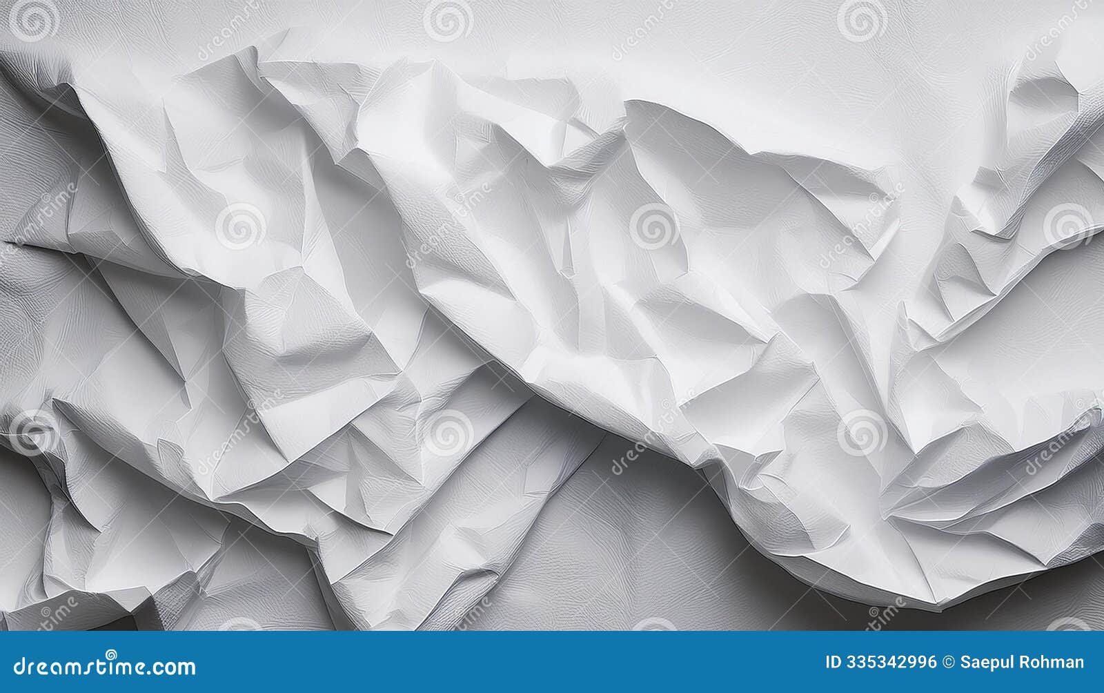 Crumpled Rough Soft Wrap Paper Texture. Royalty-Free Stock Photography ...