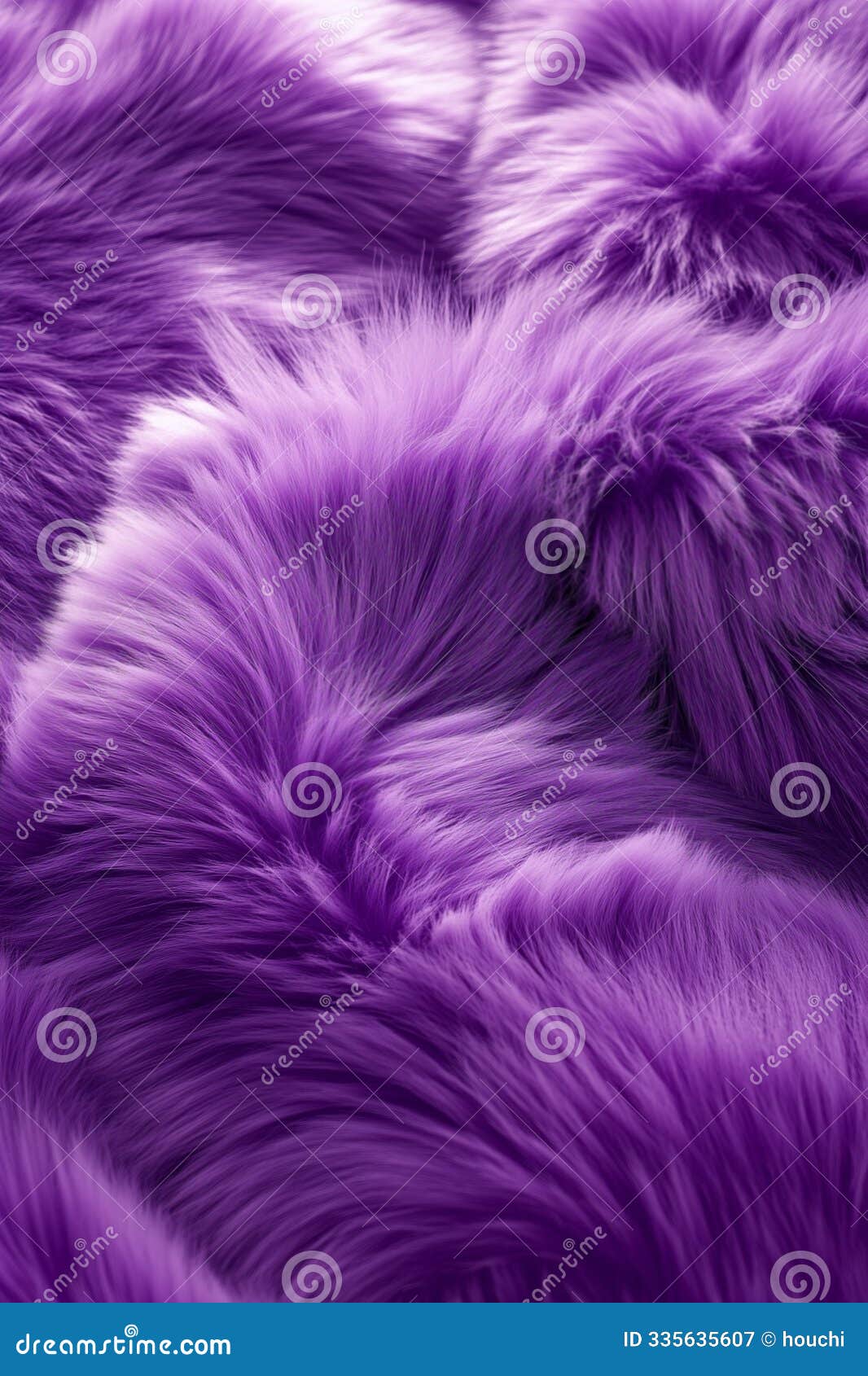 Top View Macro Photography of Fluffy Purple Fur Texture Stock ...