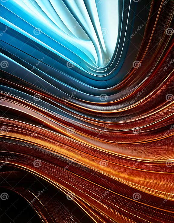 Name Tags with a Symphony of Curves Stock Illustration - Illustration ...