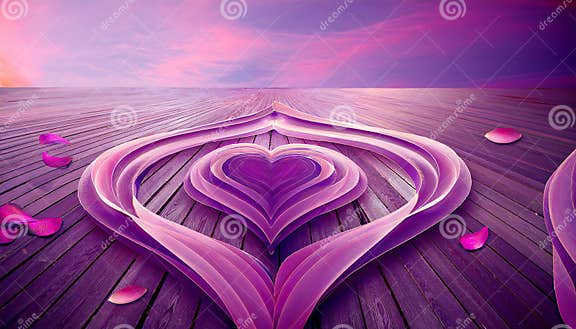 Ethereal Love: Vibrant Swirls and Patterns in a Dreamy Atmosphere ...