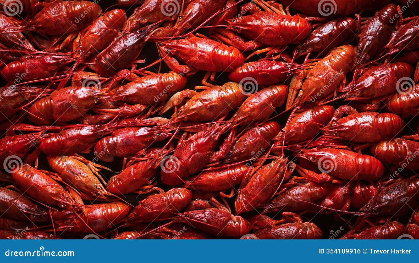 Cray Fish Line Icon, Outline Symbol, Vector Illustration, Concept Sign ...