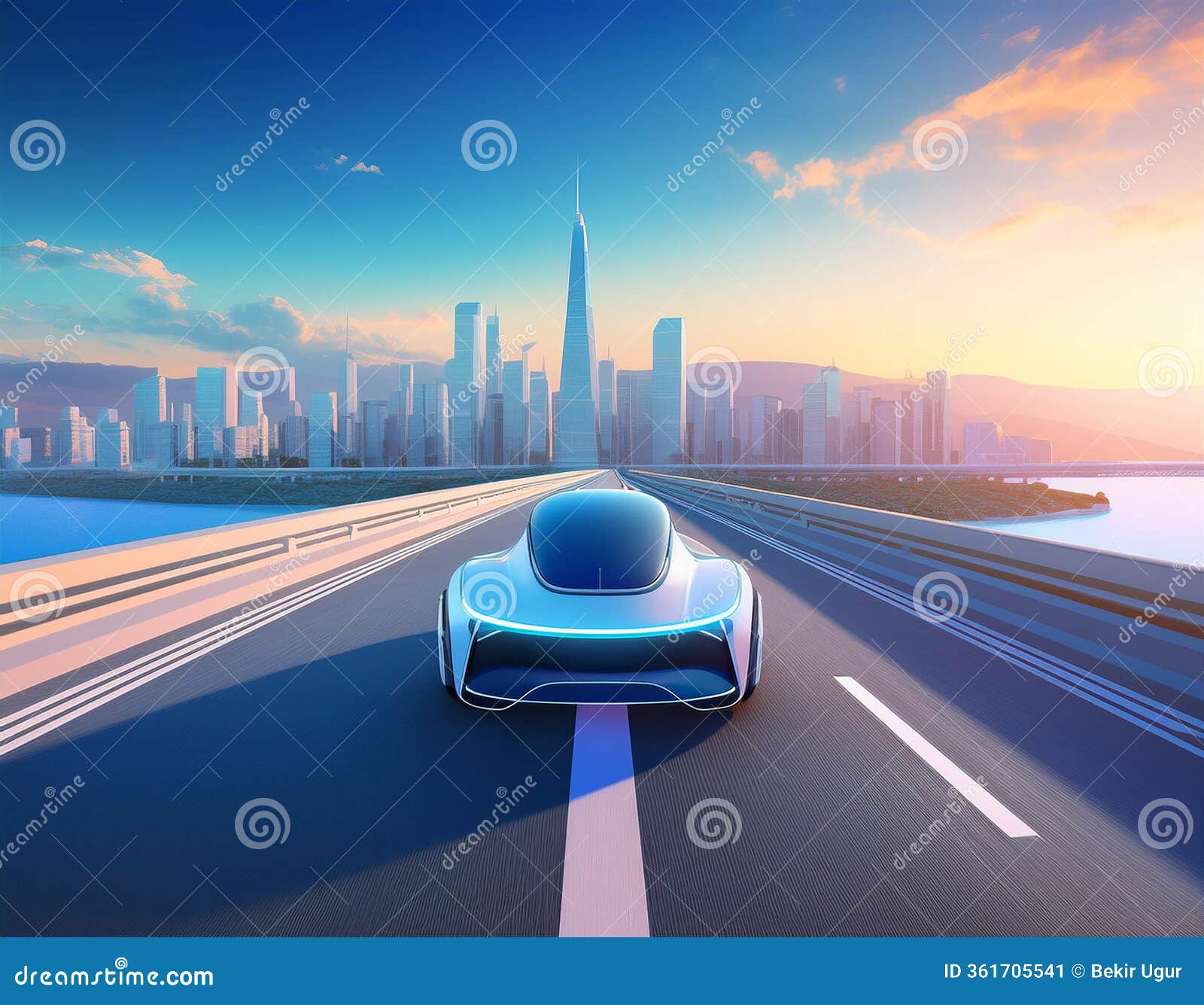 Smart Autonomous Car Driving On Road Traffice And Scanning Distance ...