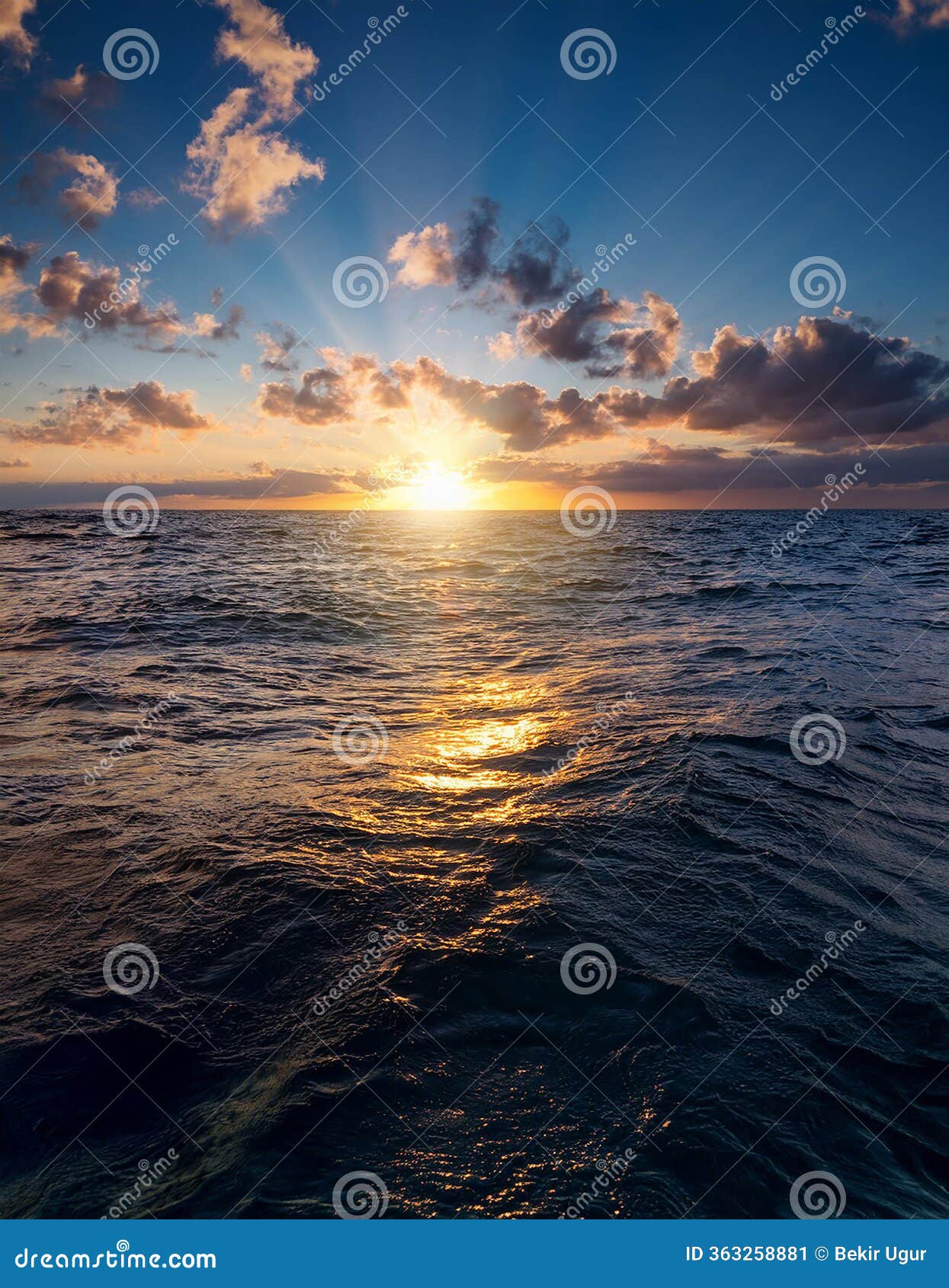 Sea Sunrise, High Definition Photo Big Size Landscape Image Stock ...