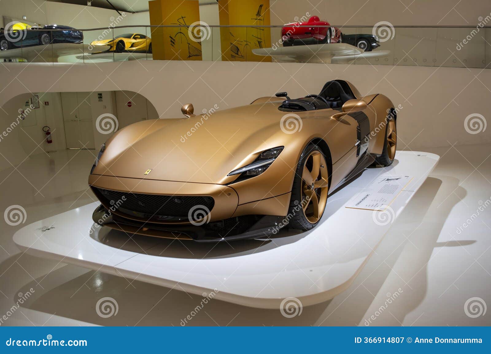 Ferrari Monza SP2 Speedster Sports Car Editorial Photo | CartoonDealer ...