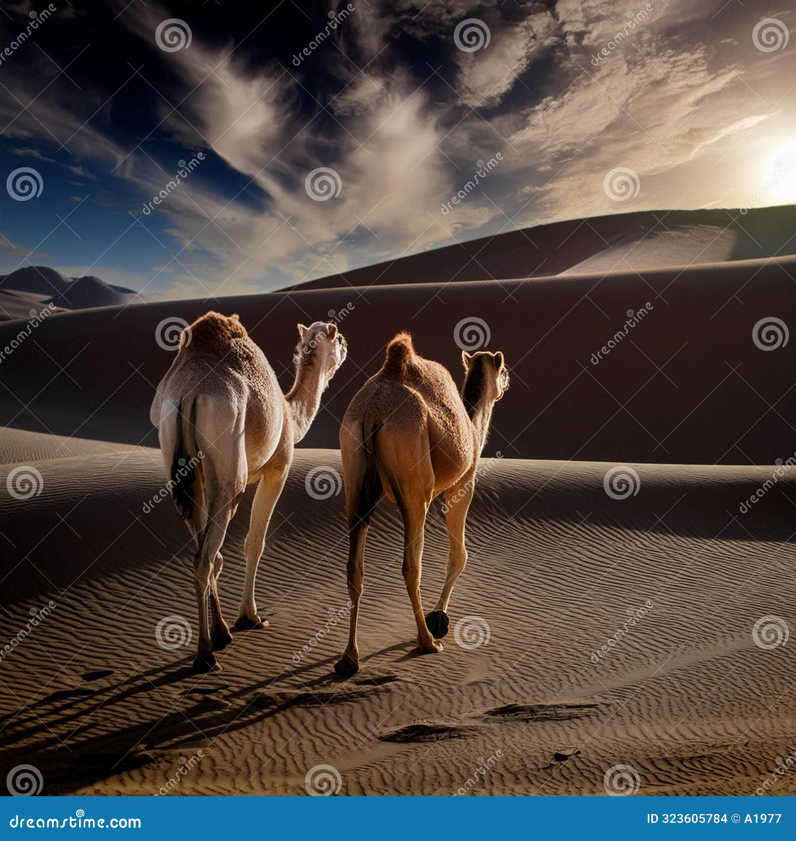 Generated image stock illustration. Illustration of dromedary - 323605784