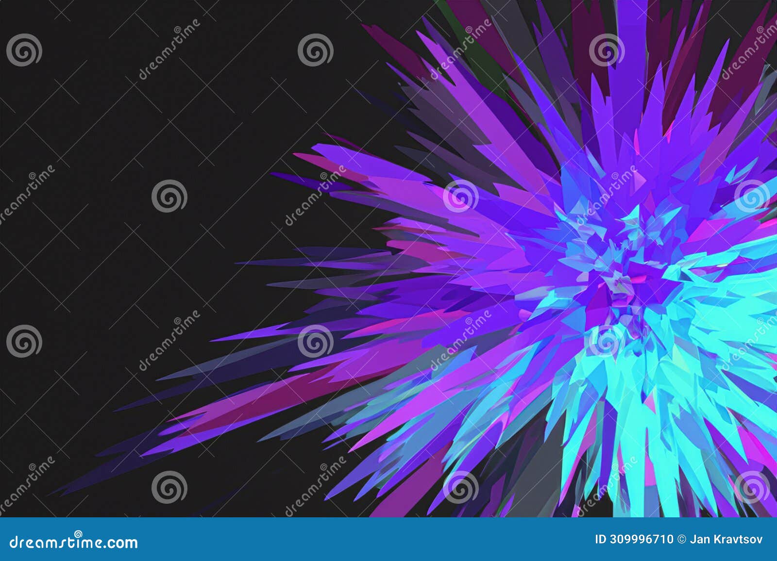 Background with Abstract Geometric Shapes. Power Structure of the ...