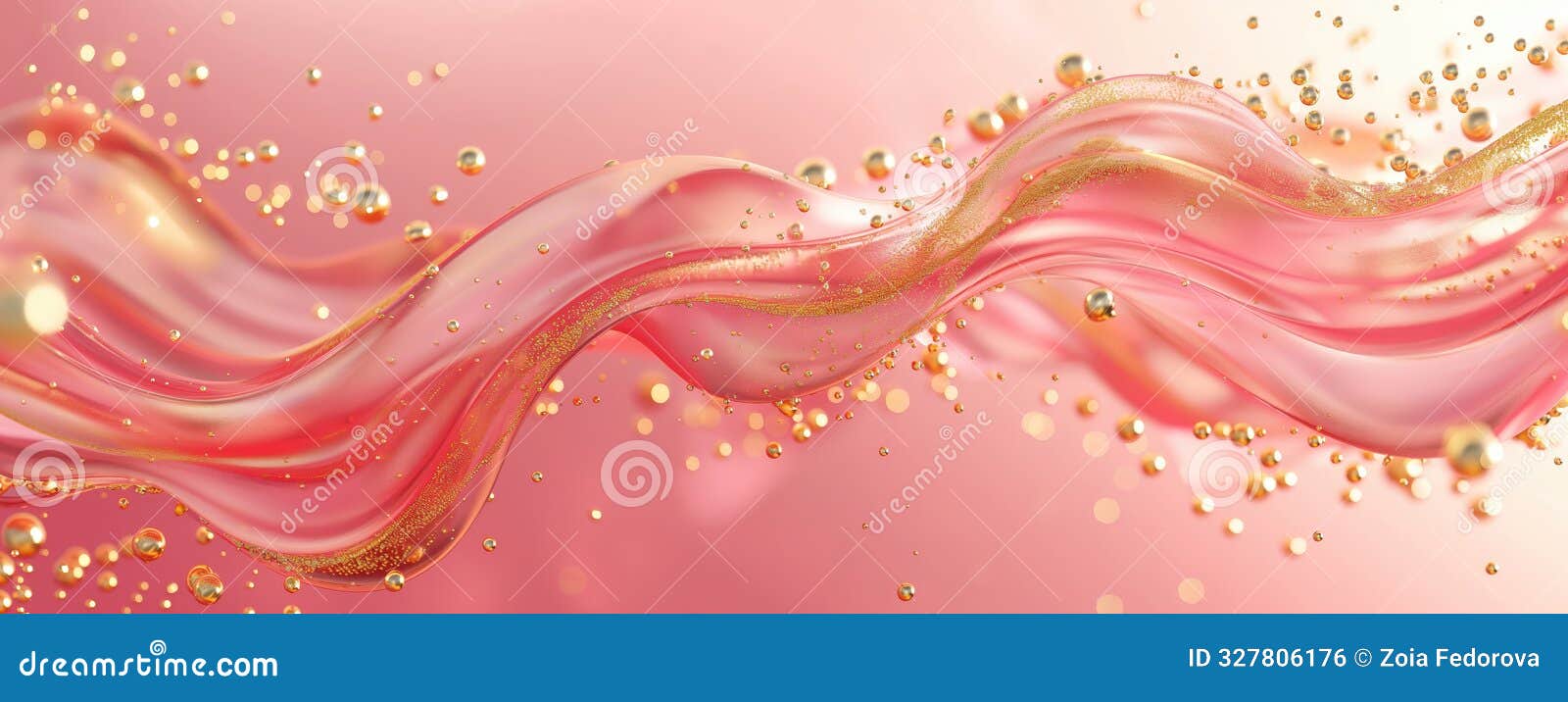 Background in Pink and Gold Colors Stock Photo - Image of texture ...