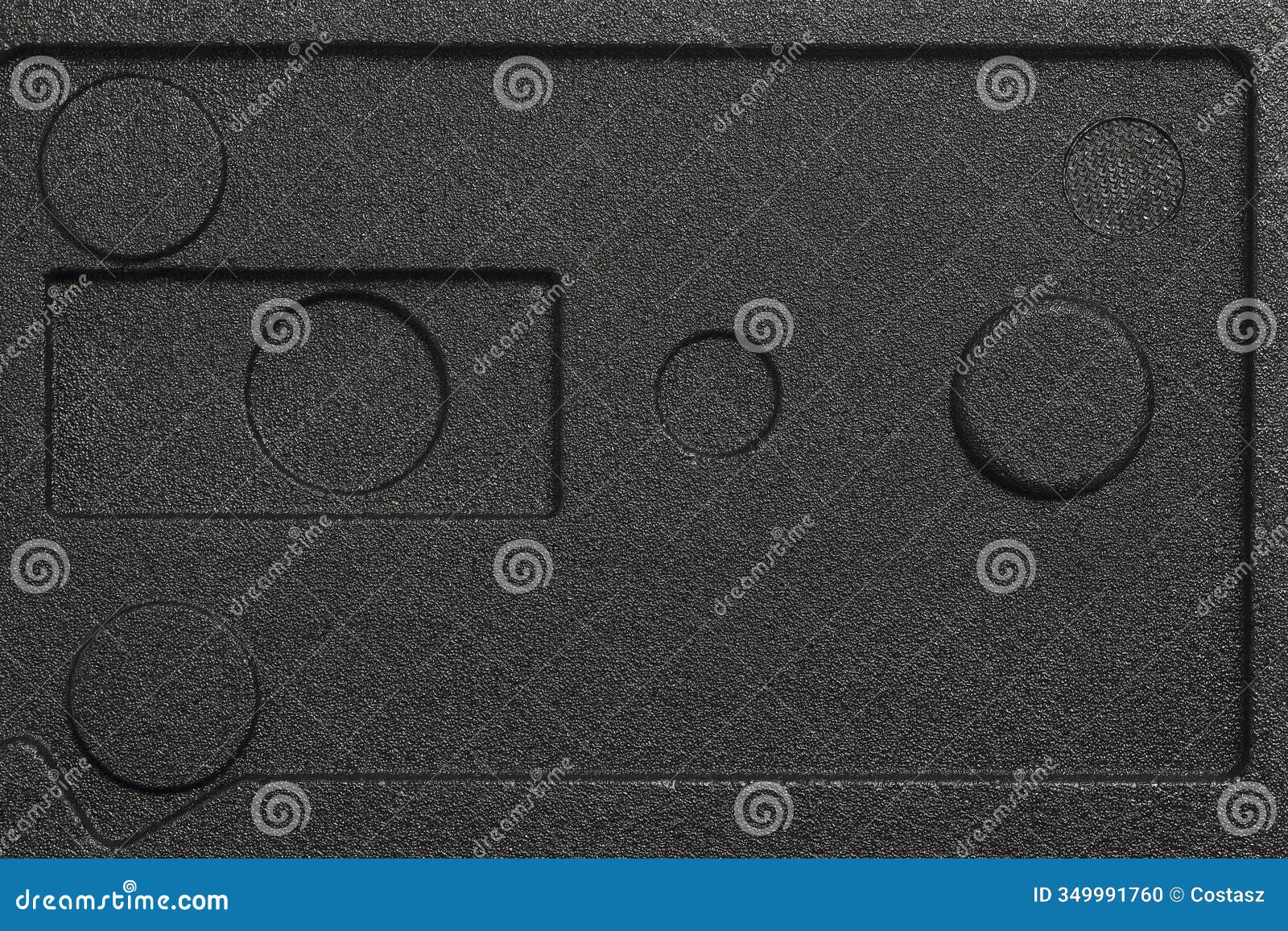 Black Styrofoam Food Trays Stock Photography | CartoonDealer.com #192217352