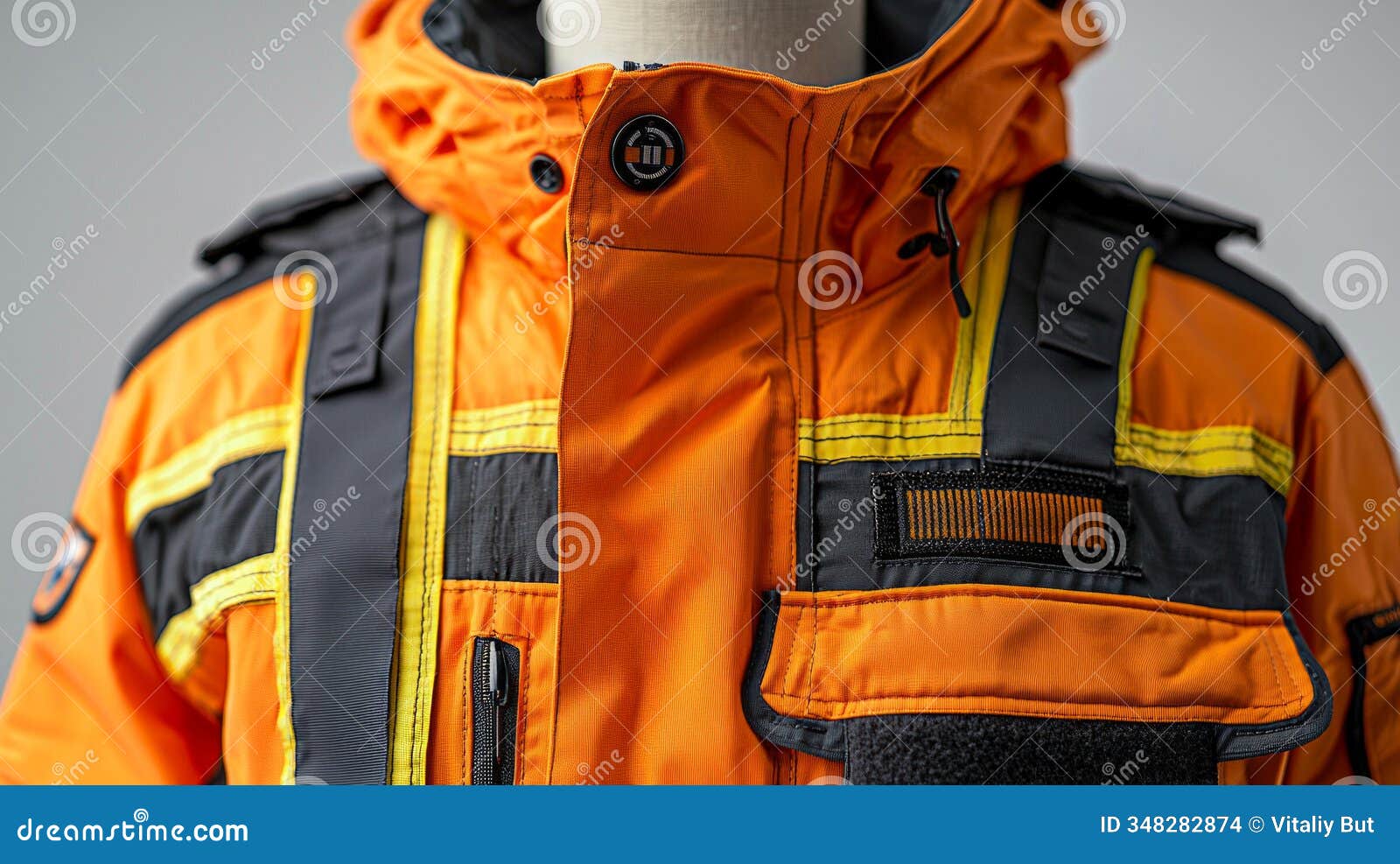 Display Showcases High Visibility EMS Paramedic Uniform Headless ...