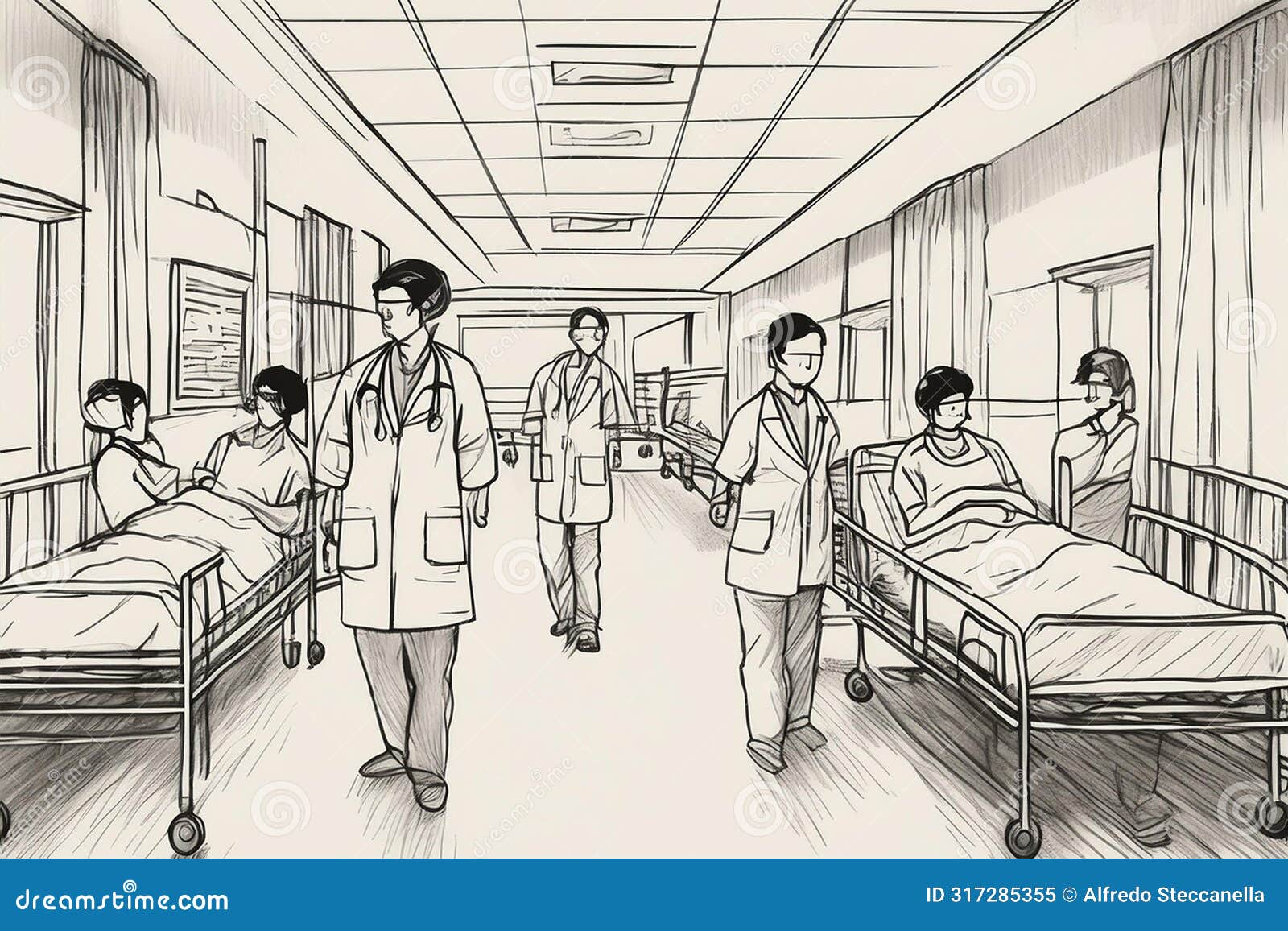 Generated Image stock illustration. Illustration of doodle - 317285355