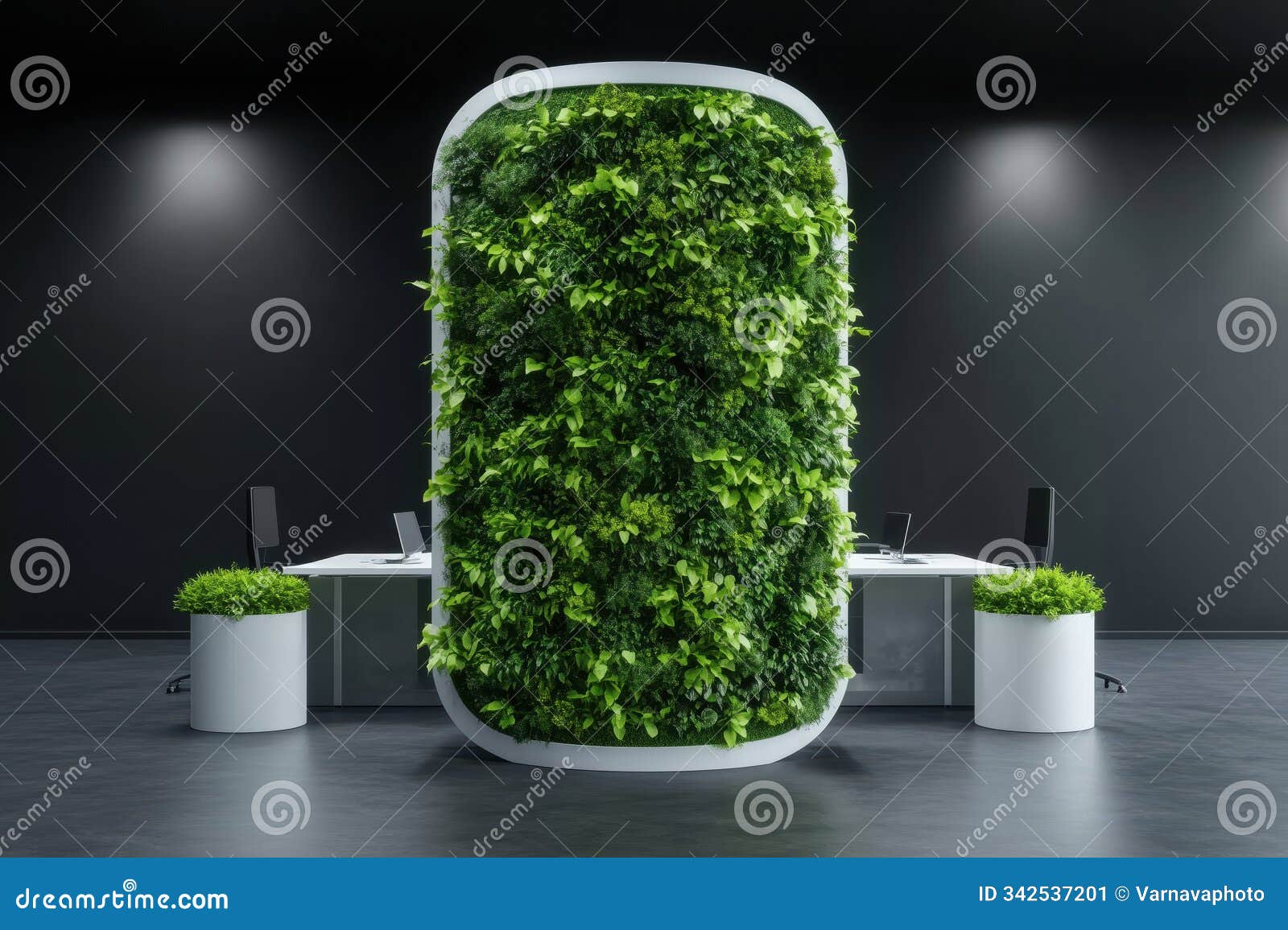 Vibrant Collaborative Workspace Showcasing Nature S Influence on ...