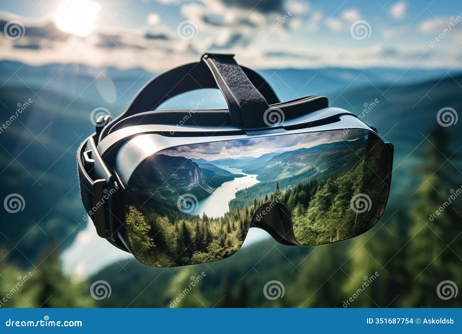 A Glowing VR Headset for Virtual Travel - Immersive Travel Experiences ...