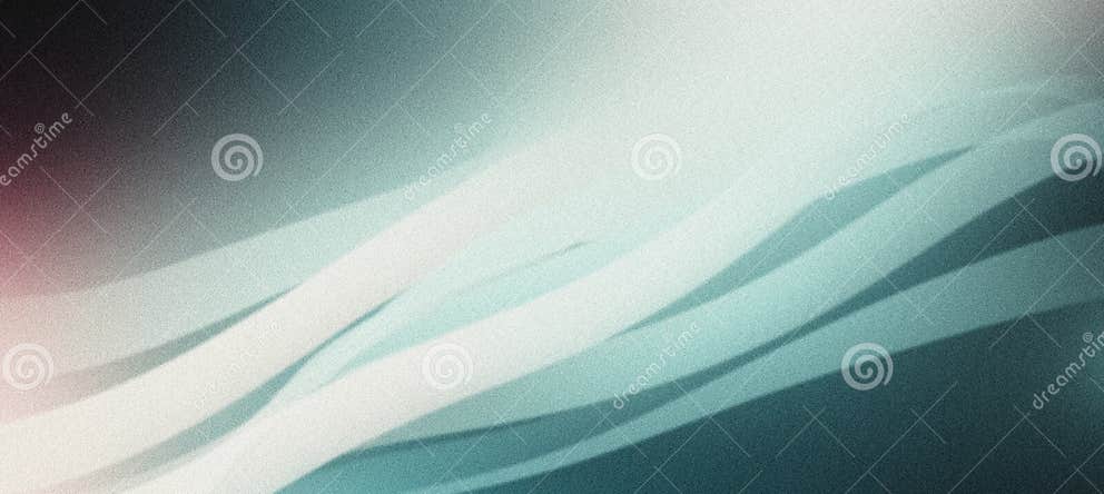 Subtle Teal and White Gradient in a Grainy Abstract Background Stock ...