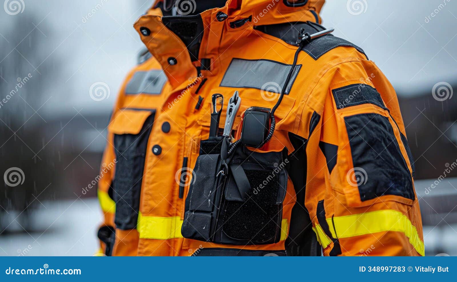 Paramedic In Uniform Calming Mature Woman Royalty-Free Stock ...